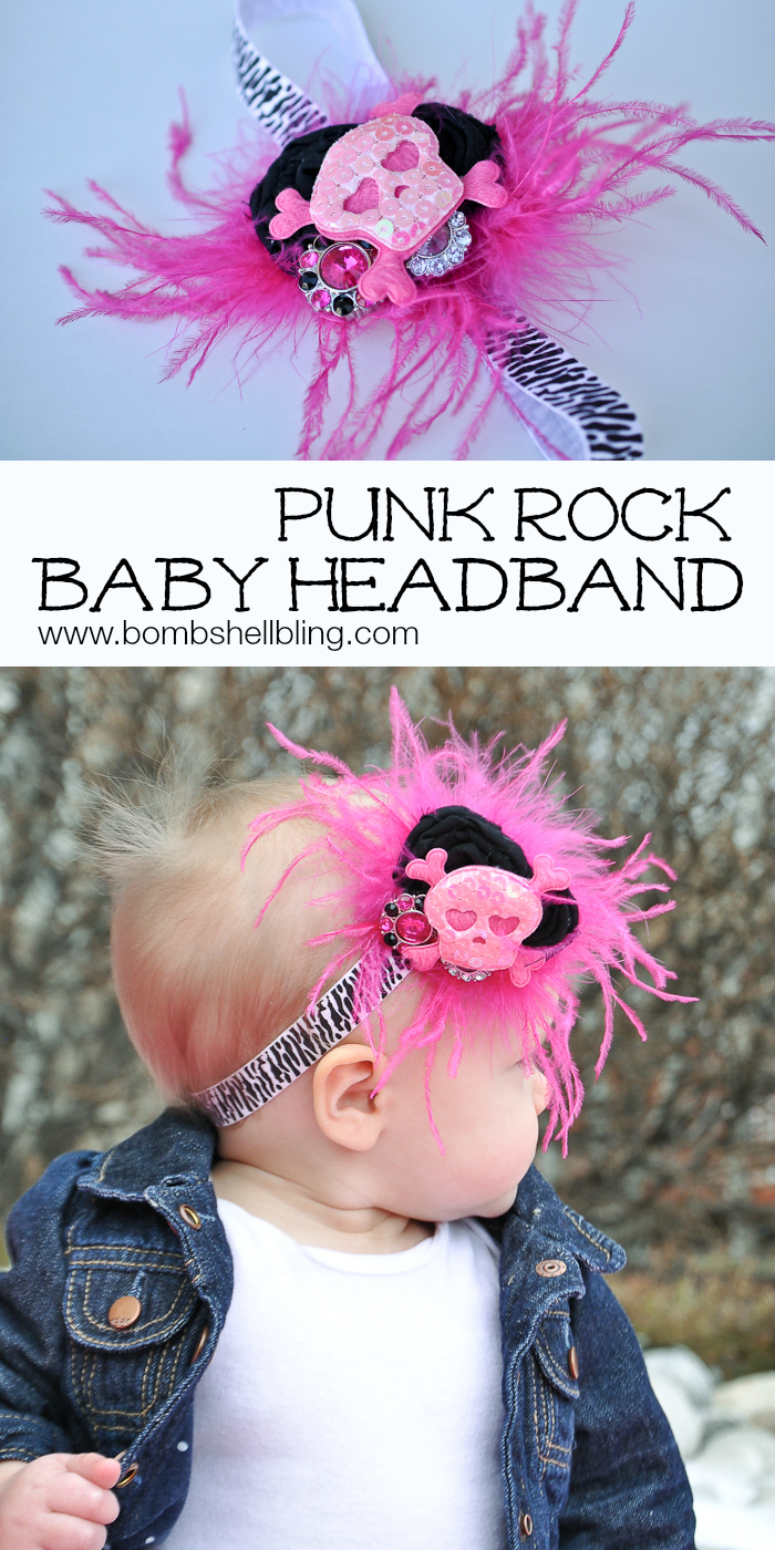 Punk Rock Baby Headband