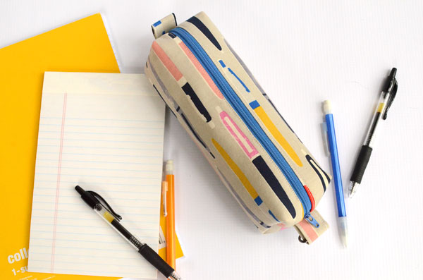 Boxy Pencil Pouch Sewing Tutorial