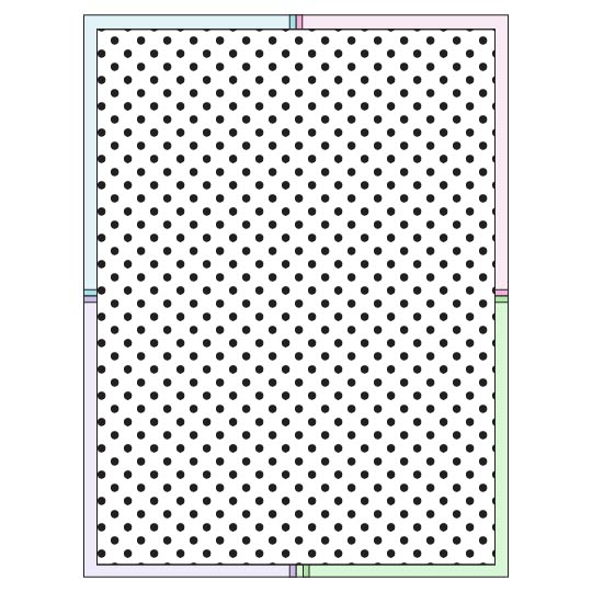 Color Block Heart Banner - Free Sewing Pattern - Valentine's Day
