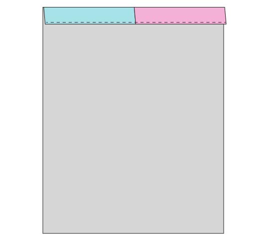 Color Block Heart Banner - Free Sewing Pattern - Valentine's Day